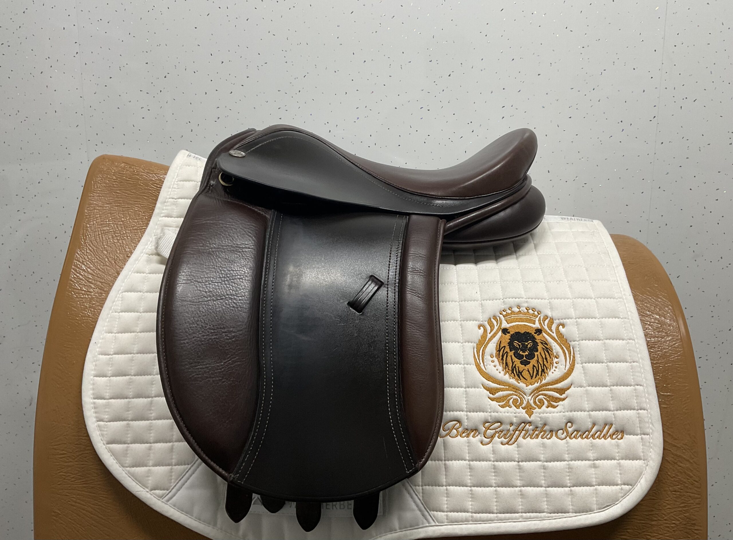 Adam Ellis 15” XW Brown Pony GP Saddle - Ben Griffiths Saddles